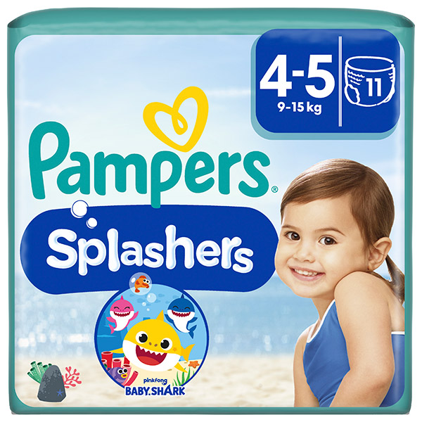 Памперси за плуване Pampers Splashers 4 (9-15 кг.) - 11 броя - D Zone